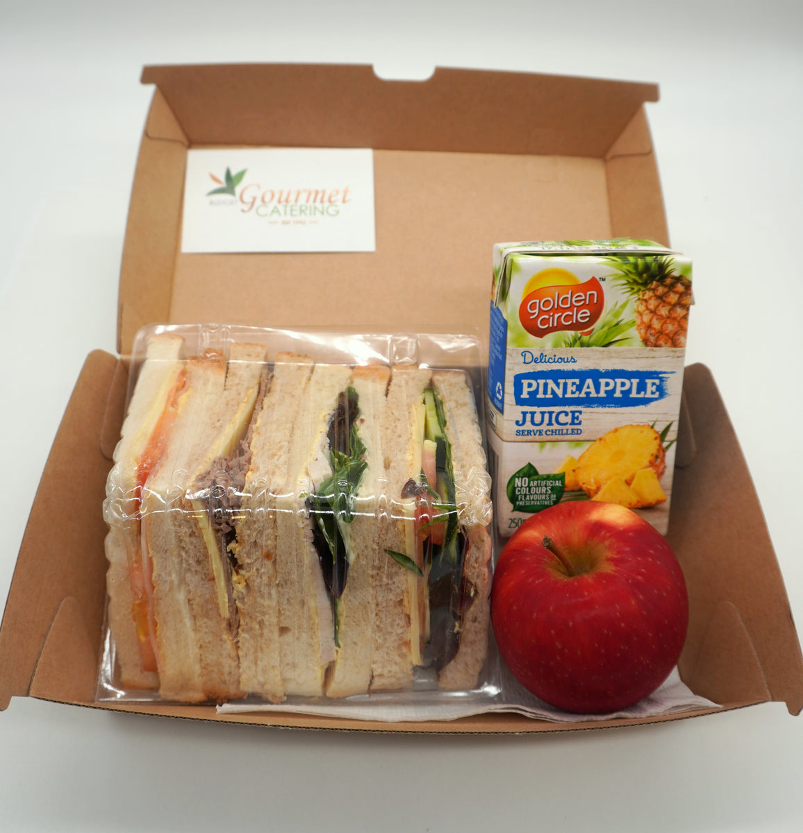 Lunch Box Option #1 – Budget Gourmet Catering Southport